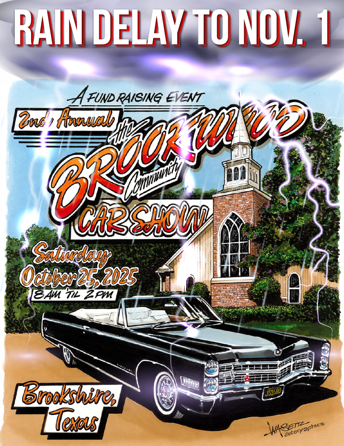 2025 Brookwood Community Car Show Fundraiser - The Brookwood Community
